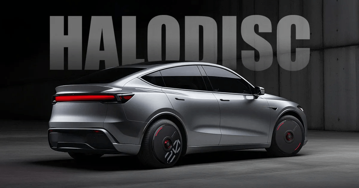 Personalize your Tesla and add range with HALODISC 2 wheel covers