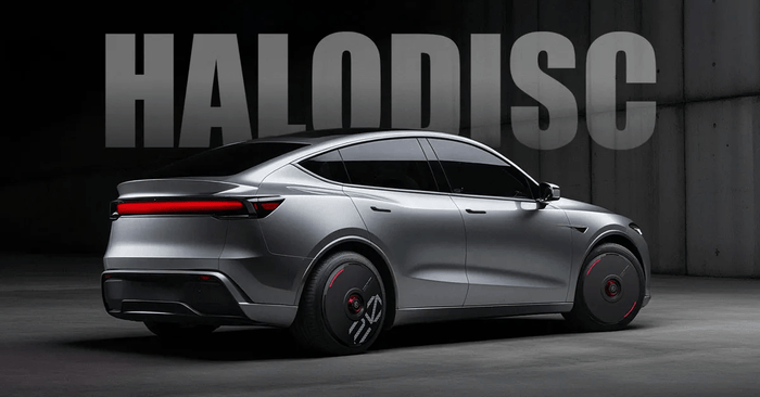 Personalize your Tesla and add range with HALODISC 2 wheel covers