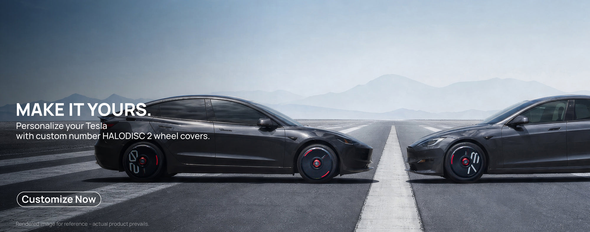 Discover Tesla Wheel Covers & Custom Upgrades | HALOBLK