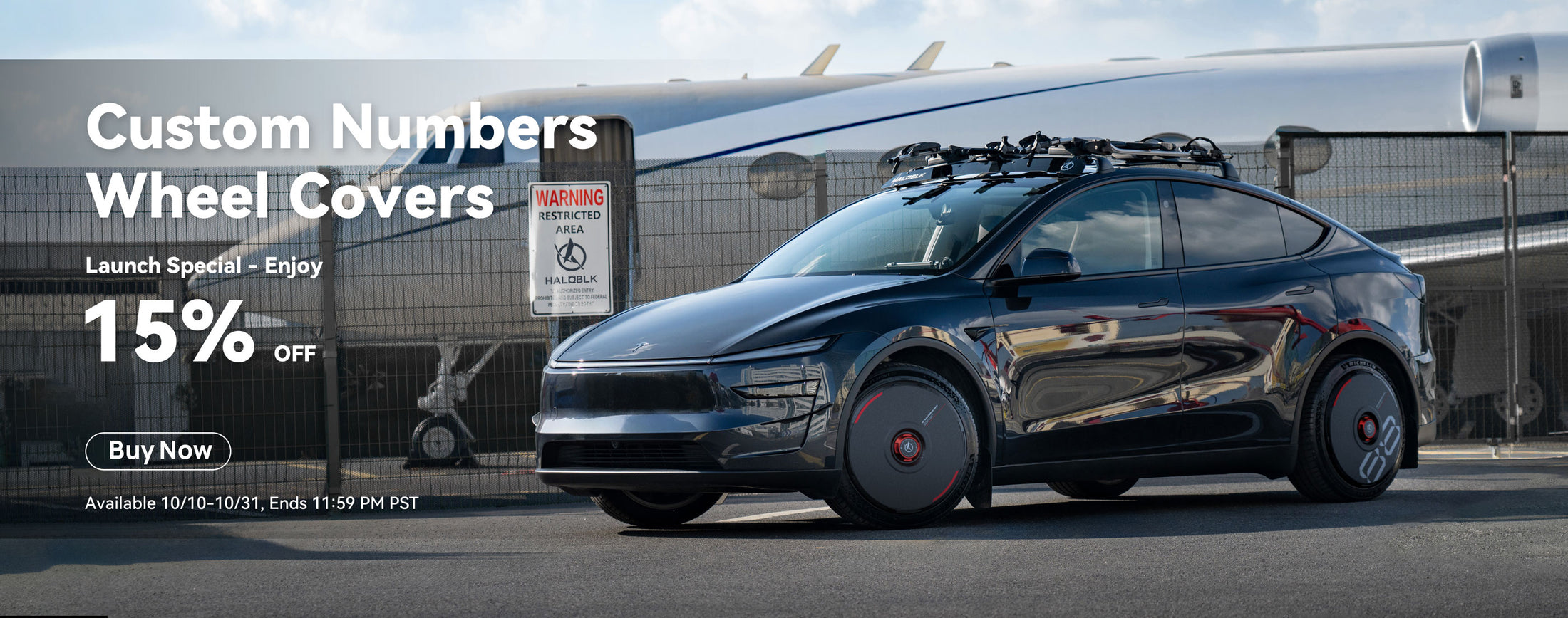 HALOBLK – Premium Tesla Wheel Covers, Alloy Pedals & Tesla Accessories