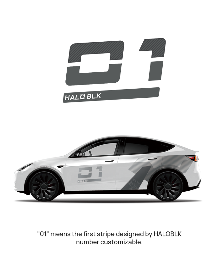 Custom Livery Sticker for Tesla Model Y - Unique & Stylish