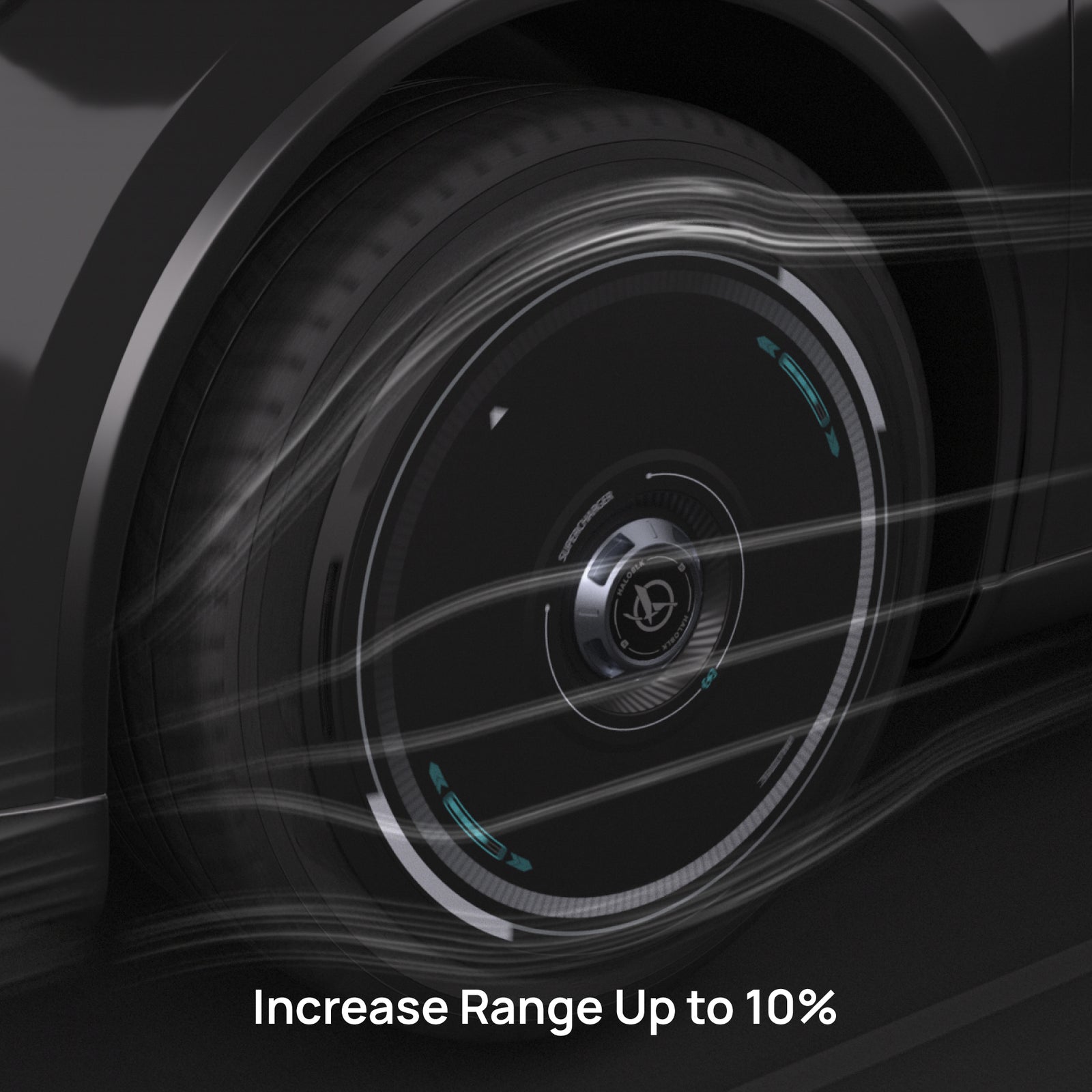 Tesla Hubcaps Model Y | Tesla Wheel Covers Model 3 | HALOBLK