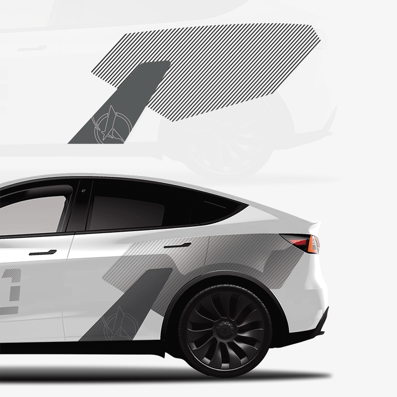 Custom Livery Sticker for Tesla Model 3 - Personalize Your Ride