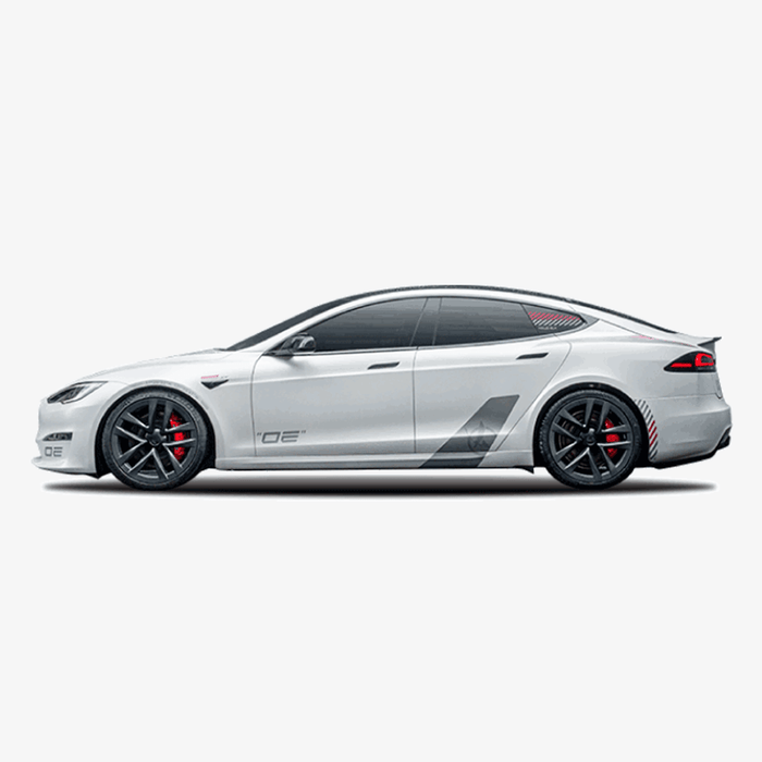 Custom Livery Sticker for Tesla Model S - High-Quality Decals
