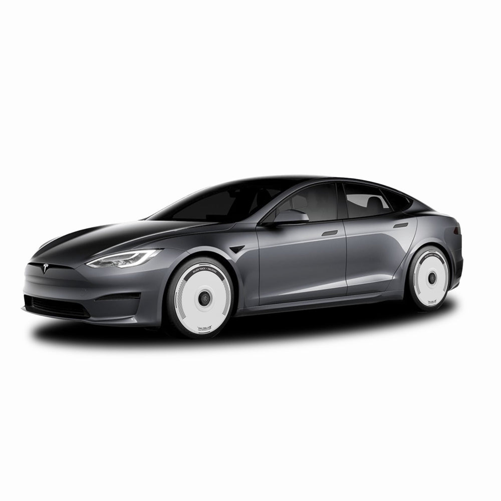 HALODISC 2 Wheel Covers for Tesla Model S 21" Arachnid Wheels丨Silver T