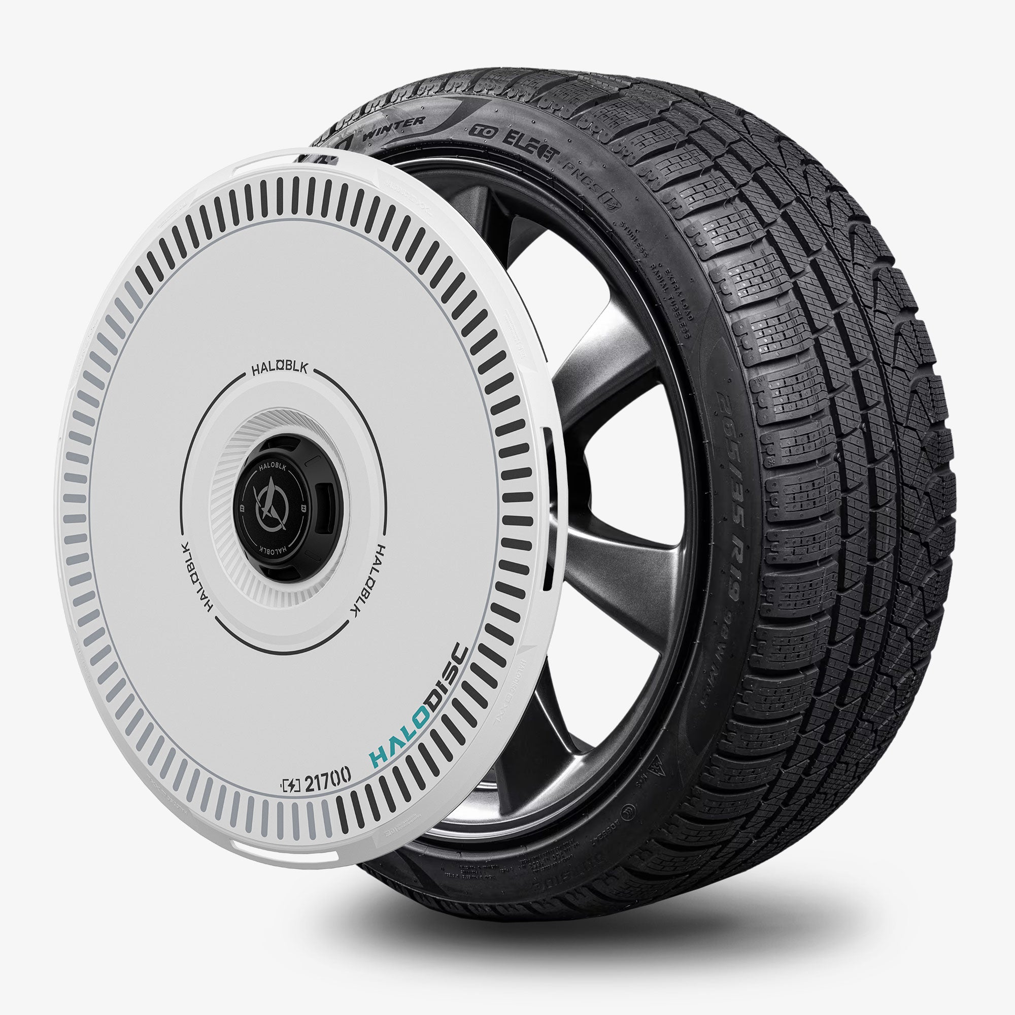 HALODISC 2 Wheel Covers for Tesla Model 3 2017-2018 19" Performance Wh