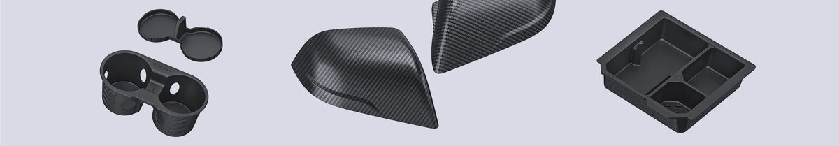 Tesla Model 3 Highland Accessories | HALOBLK Premium Custom Parts ...